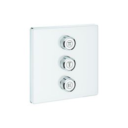 Grohe Grohtherm Smartcontrol Brausethermostat 29158LS0, moon white, 3-fach Unterputzventil