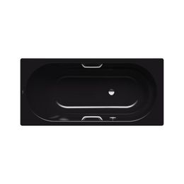 Kaldewei Vaio Badewanne 234130000701 170x80cm, Antislip, schwarz
