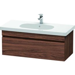 Duravit DuraStyle Waschtisch-Unterschrank DS638502121 100 x 45,3 cm, nussbaum dunkel, 1 Auszug, wandh&auml;ngend