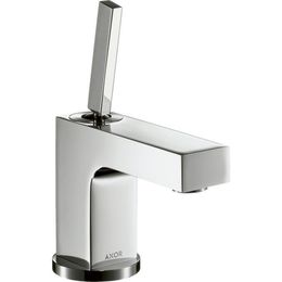 Hansgrohe Axor Citterio 80 Waschtischarmatur 39015000 Ausladung 104mm, Zugstangen-Ablaufgarnitur, chrom