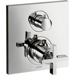 Hansgrohe Axor Citterio Fertigmontageset 39725000 Unterputz-Thermostat, mit Ab- und Umstellventil, chrom