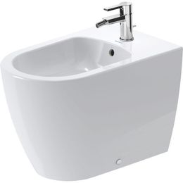 Duravit ME by Starck Stand Bidet 2289100000 37 x 60 cm, weiss, 1 Hahnloch, mit Überlauf