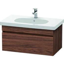 Duravit DuraStyle Waschtisch-Unterschrank DS638402121 80 x 45,3 cm, nussbaum dunkel, 1 Auszug, wandh&auml;ngend