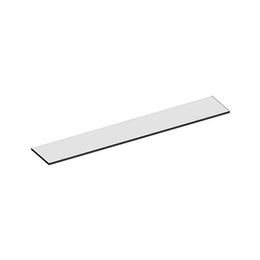 KEUCO Edition 11 Glasablage 11110015700 700 x 120 x 8 mm, ESG, komplett mit Halter chrom