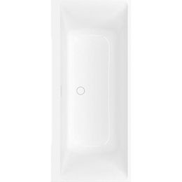 Villeroy & Boch Villeroy & Boch Subway 3.0 Duo Badewanne UBQ180SBW2DVRW stone white, 180x80cm