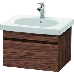 Duravit DuraStyle Waschtisch-Unterschrank DS638302121 60 x 45,3 cm, nussbaum dunkel, 1 Auszug, wandh&auml;ngend