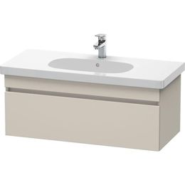 Duravit DuraStyle Waschtisch-Unterschrank DS638509191 100 x 45,3 cm, taupe, 1 Auszug, wandh&auml;ngend