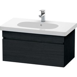 Duravit DuraStyle Waschtisch-Unterschrank DS638401616 80 x 45,3 cm, Eiche schwarz, 1 Auszug, wandh&auml;ngend