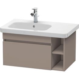Duravit DuraStyle Waschtischunterbau DS639404343 Basalt Matt, 73x44,8x39,8cm, Becken links