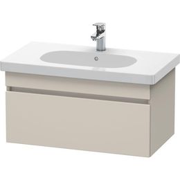 Duravit DuraStyle Waschtisch-Unterschrank DS638409191 80 x 45,3 cm, taupe, 1 Auszug, wandh&auml;ngend