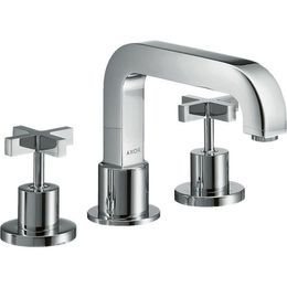 Hansgrohe Axor Citterio Fertigmontageset 39436000 3-Loch-Wannenrandarmatur, mit Kreuzgriffen, chrom