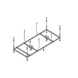 Hoesch Spezial-Untergestell 120912 für Badewanne, 6697, 3691, 3809, 6531