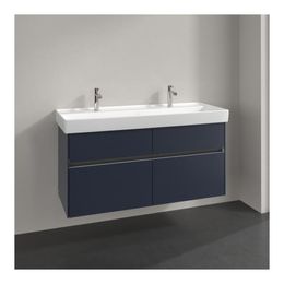 Villeroy & Boch Villeroy und Boch Collaro Waschtischunterschrank C012B0VQ 115,4x54,6x44,4cm, Waschbecken mittig, LED, marine blue