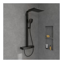 Villeroy & Boch Villeroy und Boch Infinity Showers Duschsystem TVS110004000K5 413x108x561mm, eckig, Wandmontage, matt black