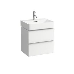 Laufen Waschtischunterschrank SPACE 53,5 x 52 x 41 cm, mit 2 Schubladen, Ulme dunkel