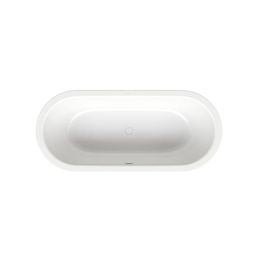 Bette BetteStarlet Flair Oval Badewanne 8774-440 snow, 178x78x42cm