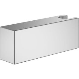 KEUCO Schlauchanschluss 59993170000 mit Wandhalter, f&uuml;r Gussschlauch, Aluminium-finish