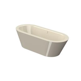 Bette BetteStarlet Oval Badewanne 2740-001CFXXK pergamon, 185x85x42cm, freistehend