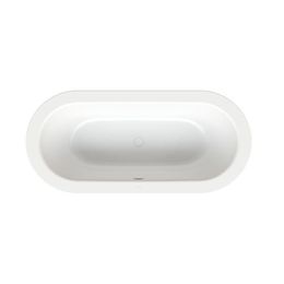 Bette BetteStarlet Oval Badewanne 2680-004CFXXK edelwei&szlig;, 175x80x42cm, freistehend