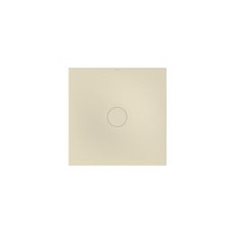 Bette BetteAir Duschfliese 7352-006AE,T2 1000 x 1000 mm, jasmin, Rechteck, glasierter Titan-Stahl, mit Minimum-T&auml;ger