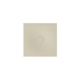 Bette BetteAir Duschfliese 7352-422AE,T2 1000 x 1000 mm, beige, Rechteck, glasierter Titan-Stahl, mit Minimum-T&auml;ger