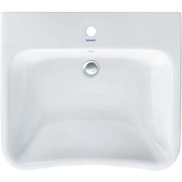 Duravit DuraStyle Vital Waschtisch 23296500001 65 x 57 cm, weiss, wondergliss, 1 Hahnloch