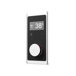 Steinberg iFlow vollelektronische Armatur 3904645 mit Digitalanzeige, chrom, 4 Verbraucher