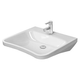 Duravit DuraStyle Vital Med Waschtisch 2330650070 65 x 57 cm, weiss, ohne &Uuml;berlauf und Hahnloch