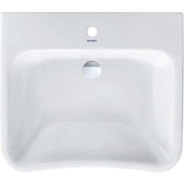 Duravit DuraStyle Vital Med Waschtisch 2330650000 65 x 57 cm, weiss, ohne Überlauf, 1 Hahnloch