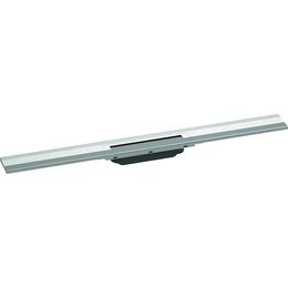 Hansgrohe RainDrain Flex Duschrinne 56051800 80cm, Fertigset, k&uuml;rzbar, zur Wandmontage, Edelstahl optic