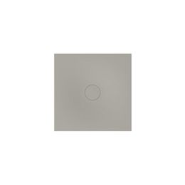 Bette BetteAir Duschfliese 7352-416AE,T2 1000 x 1000 mm, stone, Rechteck, glasierter Titan-Stahl, mit Minimum-T&auml;ger