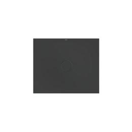 Bette BetteAir Duschfliese 7355-402AE,T2 1200 x 1000 mm, slate, Rechteck, glasierter Titan-Stahl, mit Minimum-T&auml;ger