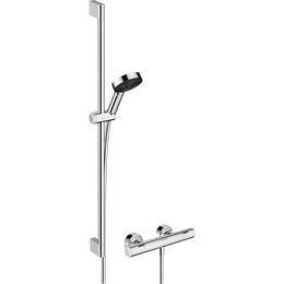 Hansgrohe Pulsify Select S Brausesystem 105 3j 24261000 Eco Relaxation Ecostat Fine 900mm, chrom