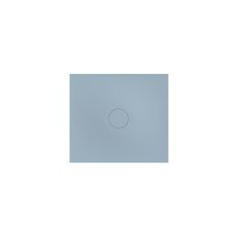 Bette BetteAir Duschfliese 7351-418PLUS,T2 1000 x 900 mm, blue satin, Rechteck, glasierter Titan-Stahl, mit Minimum-T&auml;ger