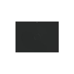 Bette BetteAir Duschfliese 7357-035PLUS,T2 1400 x 1000 mm, ebony, Rechteck, glasierter Titan-Stahl, mit Minimum-T&auml;ger