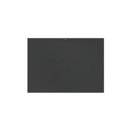 Bette BetteAir Duschfliese 7357-402AE,T2 1400 x 1000 mm, slate, Rechteck, glasierter Titan-Stahl, mit Minimum-T&auml;ger