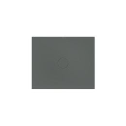 Bette BetteAir Duschfliese 7355-403AE,T2 1200 x 1000 mm, smoke, Rechteck, glasierter Titan-Stahl, mit Minimum-T&auml;ger