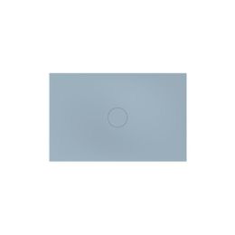 Bette BetteAir Duschfliese 7356-418PLUS,T2 1400 x 900 mm, blue satin, Rechteck, glasierter Titan-Stahl, mit Minimum-T&auml;ger