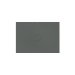Bette BetteAir Duschfliese 7357-403AE,T2 1400 x 1000 mm, smoke, Rechteck, glasierter Titan-Stahl, mit Minimum-T&auml;ger