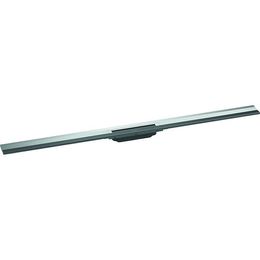 Hansgrohe RainDrain Flex Duschrinne 56054000 120cm, Fertigset, k&uuml;rzbar, zur Wandmontage, chrom