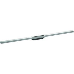 Hansgrohe RainDrain Flex Duschrinne 56047800 120cm, Fertigset, k&uuml;rzbar, Edelstahl optic