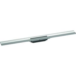 Hansgrohe RainDrain Flex Duschrinne 56052800 90cm, Fertigset, k&uuml;rzbar, zur Wandmontage, Edelstahl optic