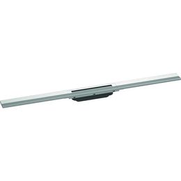 Hansgrohe RainDrain Flex Duschrinne 56045800 90cm, Fertigset, k&uuml;rzbar, Edelstahl optic