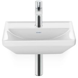 Duravit D-Neo Handwaschbecken 0738450041 45x33,5cm, ohne &Uuml;berlauf, Hahnlochbank, 1 Hahnloch, durchgestochen