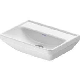 Duravit D-Neo Handwaschbecken 0738450070 45x33,5cm, ohne &Uuml;berlauf, ohne Hahnloch