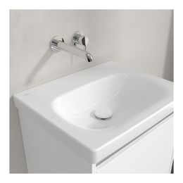 Villeroy & Boch Villeroy und Boch Skyla Waschtisch 5A515801 55x44,5cm, ohne Hahnloch, ohne &Uuml;berlauf, Wei&szlig; Alpin