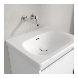 Villeroy & Boch Villeroy und Boch Skyla Waschtisch 5A5157R1 55x44,5cm, ohne Hahnloch, mit &Uuml;berlauf, Wei&szlig; Alpin C+