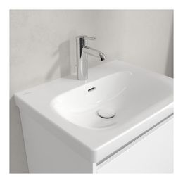 Villeroy & Boch Villeroy und Boch Skyla Waschtisch 5A516001 60x46cm, f&uuml;r 3-Loch-Armatur, mit &Uuml;berlauf, Wei&szlig; Alpin
