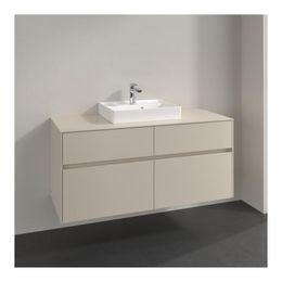 Villeroy & Boch Villeroy und Boch Collaro Waschtischunterschrank C07000VN 120x54,8x50cm, Waschtisch mittig, cashmere grey