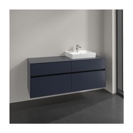 Villeroy & Boch Villeroy und Boch Collaro Waschtischunterschrank C07500VQ 140x54,8x50cm, Waschtisch rechts, marine blue
